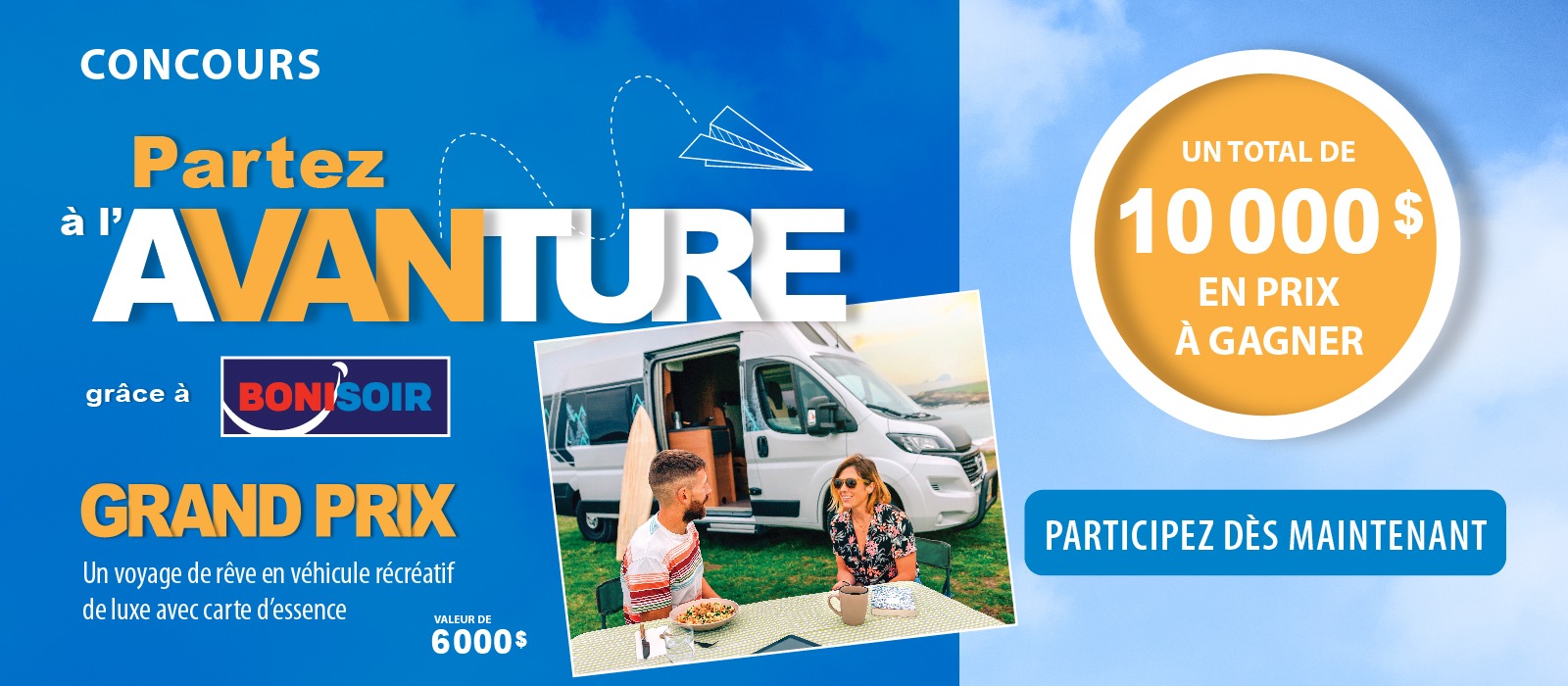 Concours Boni-Soir Partez à l'aVANture 2024 - Concours Au Québec