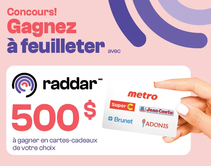 Concours Raddar Metro 2024 - Concours Au Québec