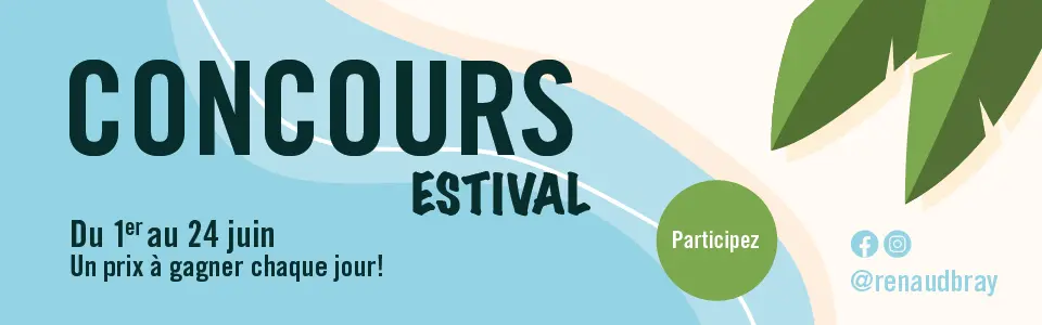 Concours Renaud Bray Estival 2025 - Concours Au Québec