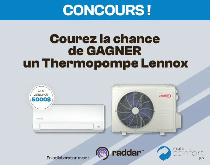 Concours Raddar Multi-Confort FP 2024 - Concours Au Québec