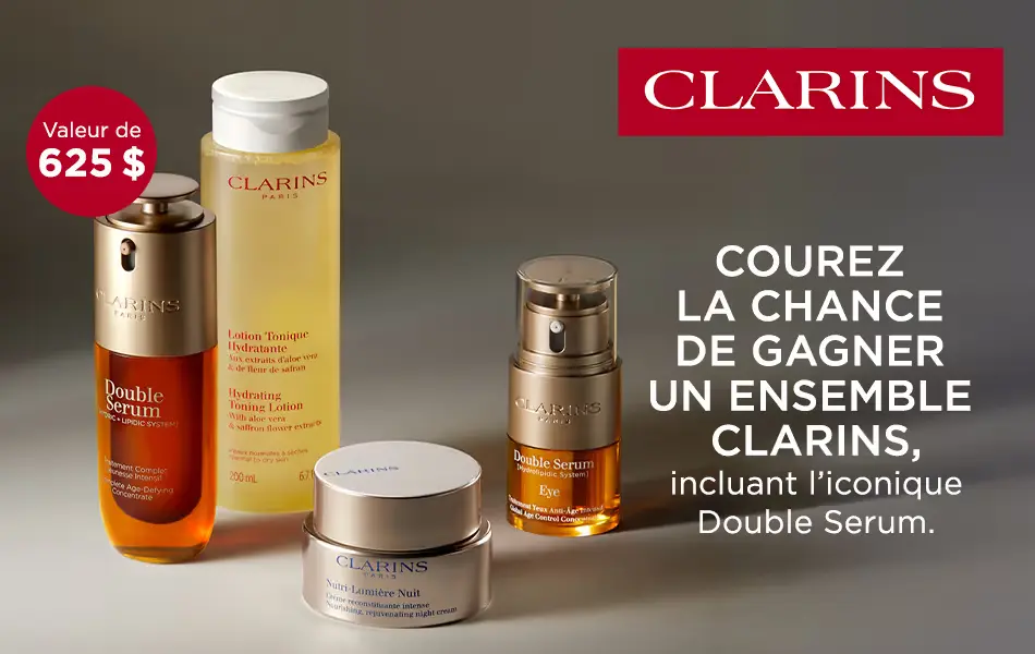 Concours Le Bel Âge Clarins 2025 - Concours Au Québec